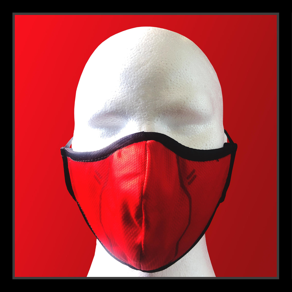 Red Facemask – DestructoDiscDesigns
